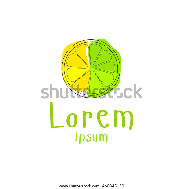 Half Lemon Icon Lemon Logo Healthy Stock Vector (Royalty Free ...