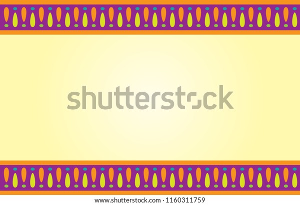 Half Page Decorative Borders Stock Vector (Royalty Free) 1160311759 ...