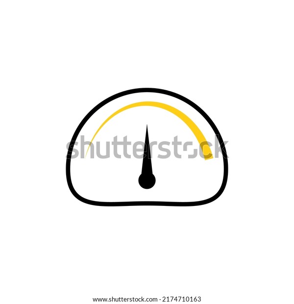 Half tank arrow, great design for any purposes. Vector illustration ...