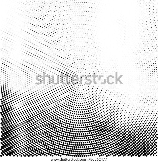 Halftone Abstract Background Radial Grunge Pattern Stock Vector ...