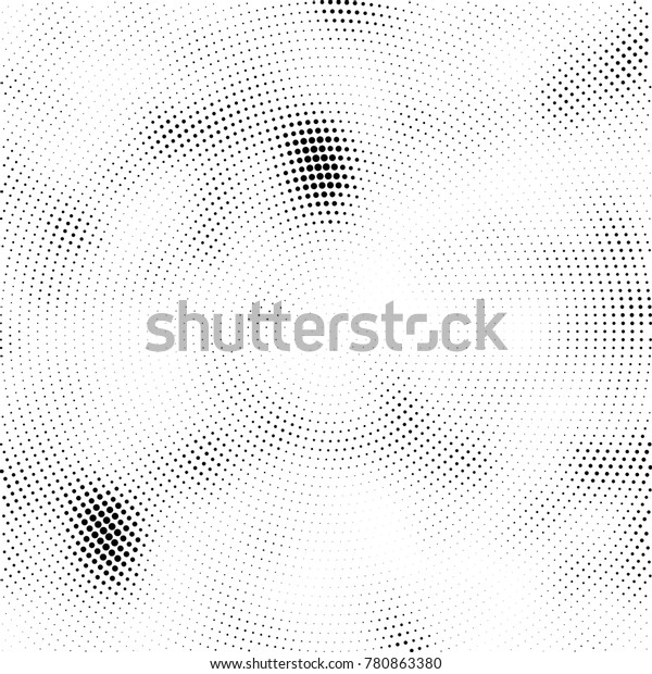 Halftone Abstract Background Radial Grunge Pattern Stock Vector ...