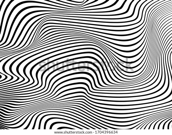 Halftone Bitmap Lines Retro Background Black Arkivvektor (royaltyfri ...