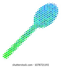 Halftone Dot Spoon Pictogram Pictogram Green Stock Vector (Royalty Free) 1078721192 | Shutterstock