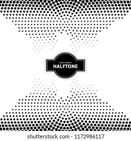 Halftone Texture Background Stock Vector (Royalty Free) 1172986117 ...