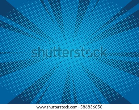 Halftone Texture Comic Book Superhero Vector Stock Vector (Royalty Free ...