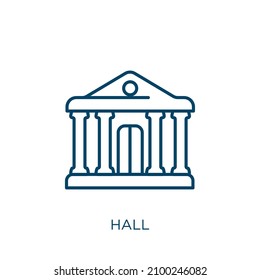 Town hall outline Images, Stock Photos & Vectors | Shutterstock