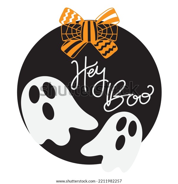 Halloween Ghost Door Sign Vector Cartoon Stock Vector (Royalty Free ...