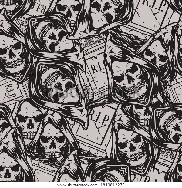 8,445 Tombstone Pattern Images, Stock Photos & Vectors | Shutterstock