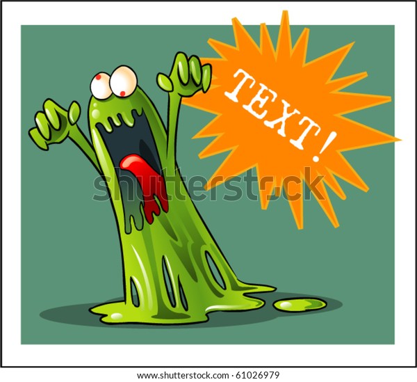 Halloween Monster Scream Stock Vector (Royalty Free) 61026979 ...