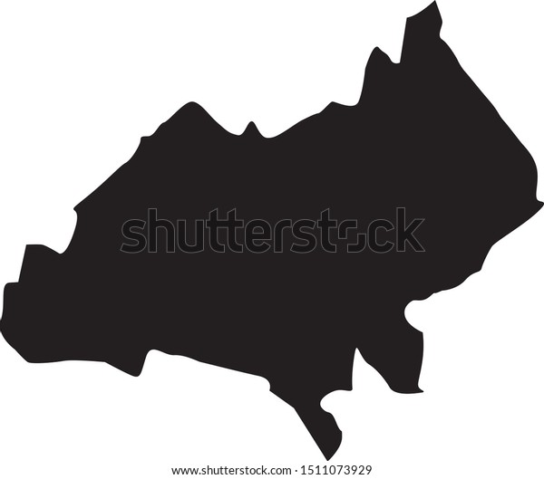 Hamblen County Map Tennessee State Stock Vector (Royalty Free ...
