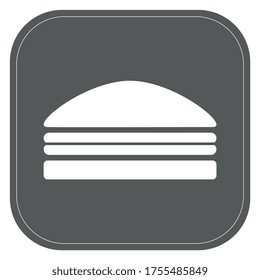 Hamburger Icon Symbol Gray Vector Stock Vector (Royalty Free ...