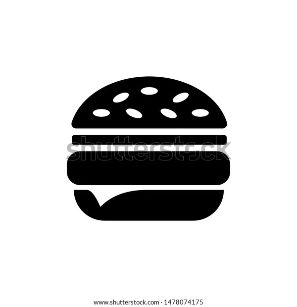 Hamburger Symbol Icon Vector Eps 10 Stock Vector (Royalty Free) 1478074175
