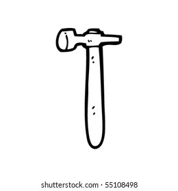 Hammer Cartoon Stock Vector (Royalty Free) 55108498 | Shutterstock