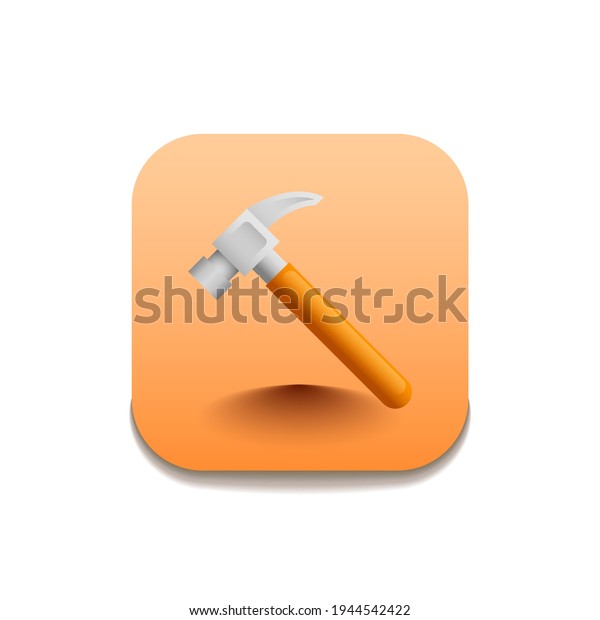 Hammer Tool Logo Vector Symbol Icon Stock Vector (Royalty Free ...