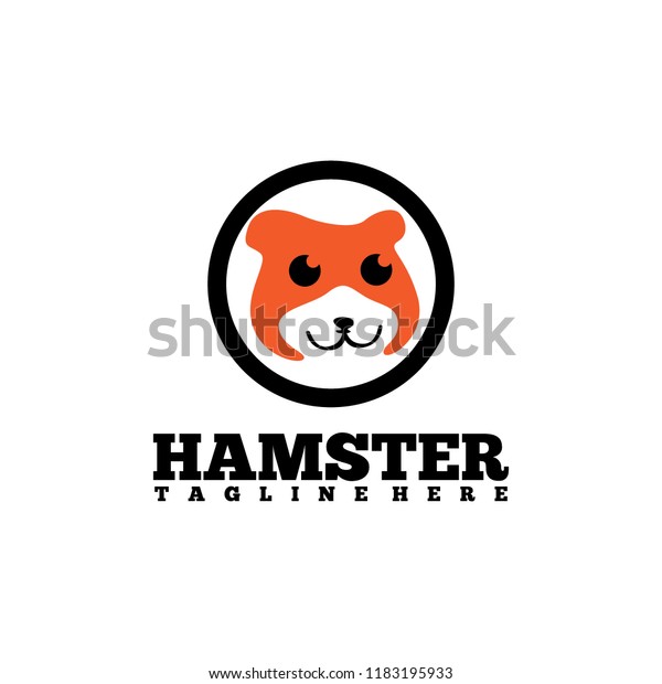 Hamster Logo Design: Vector có sẵn (miễn phí bản quyền) 1183195933 ...