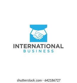 Hand Business Logo Icon Vector Template Stock Vector (Royalty Free ...