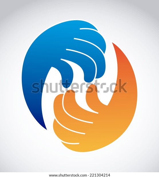 Hand Care Graphic Design Vector Illustration Stock Vector (Royalty Free ...