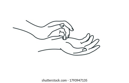 Hand Washing Prevention Diseases Coronavirus Disinfection Stock Vector ...