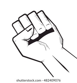 2,008 Closed Fist Sign Images, Stock Photos & Vectors | Shutterstock