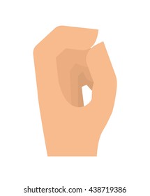 Hand Concept Specific Gesture Fingers Icon Stock Vector (Royalty Free ...