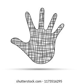 Vektor Stok Cartoon Hand Drawn Vector Sketch Illustration (Tanpa ...