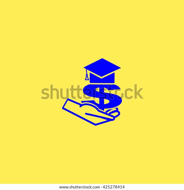 Hand Dollar Sign Stock Vector (Royalty Free) 425278414 | Shutterstock