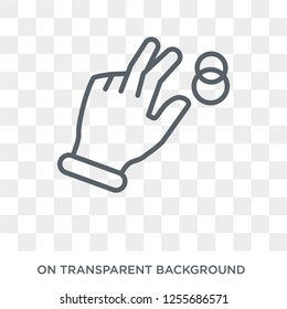 Hand Drag Icon Trendy Flat Vector Stock Vector (Royalty Free ...