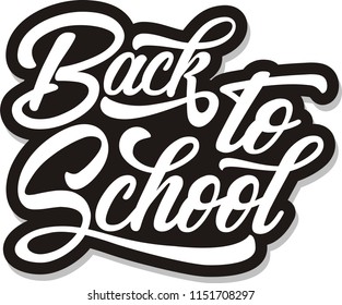 Hand Draw Back School Stock Vector (Royalty Free) 1151708297 | Shutterstock