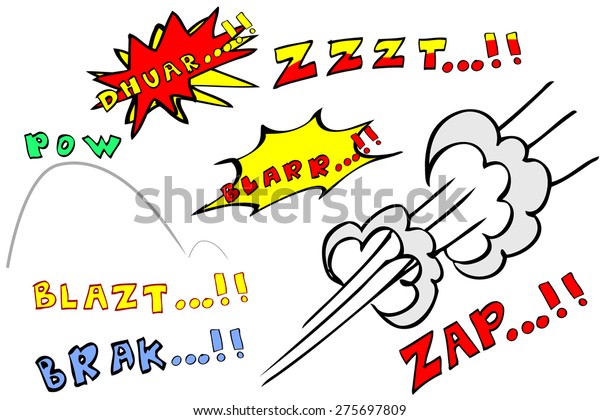 Hand Draw Sketch Shock Sign Stock Vector (Royalty Free) 275697809 ...