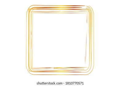 Hand Draw Sketch Square Frame Multiple Stock Vector (Royalty Free ...