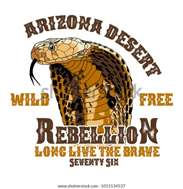 Hand Drawing Desert Snake Wild Free Stock Vector (Royalty Free ...