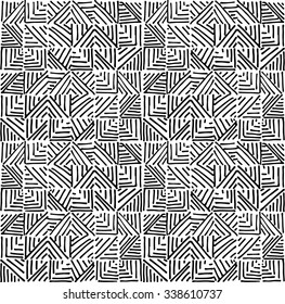 Hand Drawing Dots Dashes Cells Grid Stock Vector (Royalty Free) 338610737