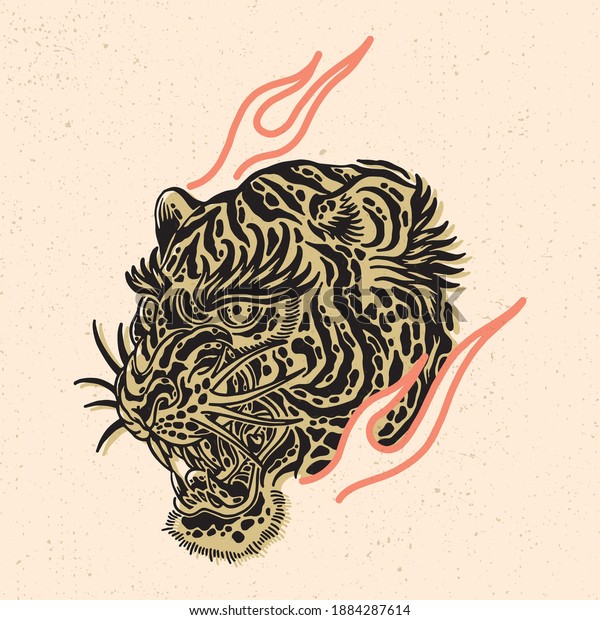 Hand Drawing Illustration Line Art Style Stock Vector (Royalty Free ...