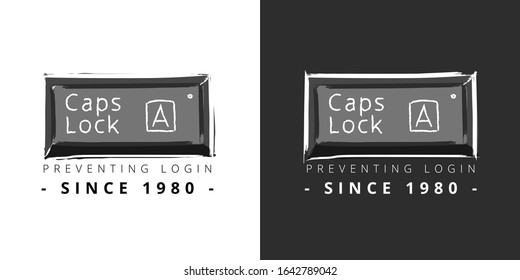 Hand Drawing Vector Illustration Slogan Caps Stock Vector (Royalty Free ...