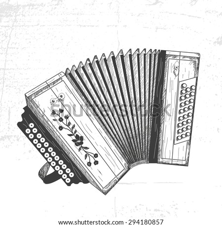 Accordion Drawing | Free download on ClipArtMag
