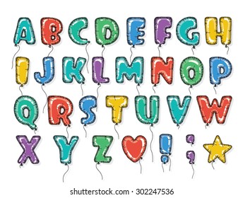 2,051 Baloon Font Images, Stock Photos & Vectors | Shutterstock