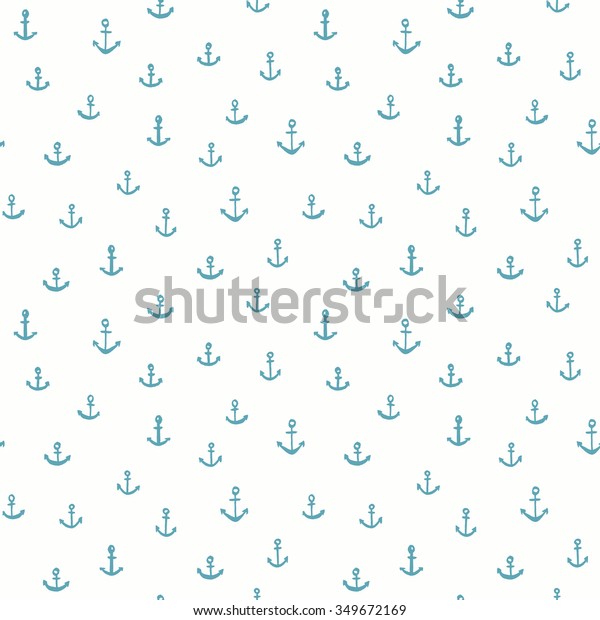 손으로 그린 앵커 패턴 스톡 벡터(로열티 프리) 349672169 | Shutterstock
