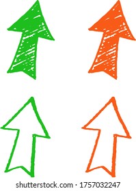 Hand Drawn Arrow Icon Set Stock Vector (Royalty Free) 1757032247 ...