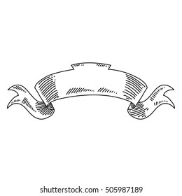 Hand Drawn Banner Stock Vector (Royalty Free) 505987189 | Shutterstock