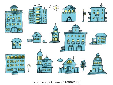 194,847 Hand drawn buildings Images, Stock Photos & Vectors | Shutterstock