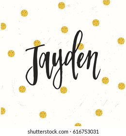 19 Jayden Stock Vectors, Images & Vector Art | Shutterstock