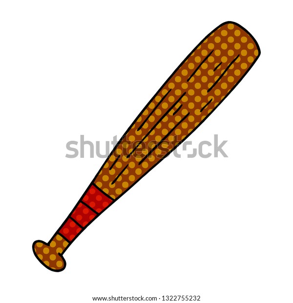 Hand Drawn Cartoon Doodle Baseball Bat: เวกเตอร์สต็อก (ปลอดค่าลิขสิทธิ์ ...