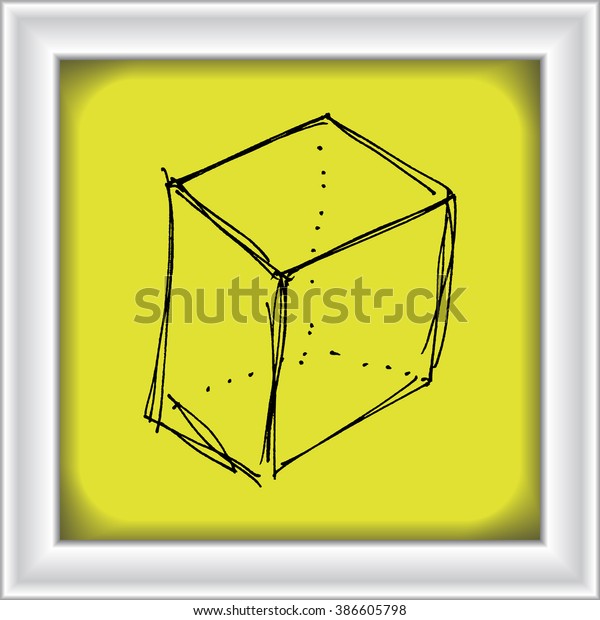 Hand Drawn Cartoon Style Box Design: เวกเตอร์สต็อก (ปลอดค่าลิขสิทธิ์ ...