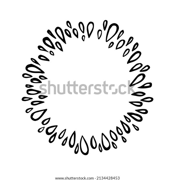 Hand Drawn Cartoon Water Explosion Splash: เวกเตอร์สต็อก (ปลอดค่า ...