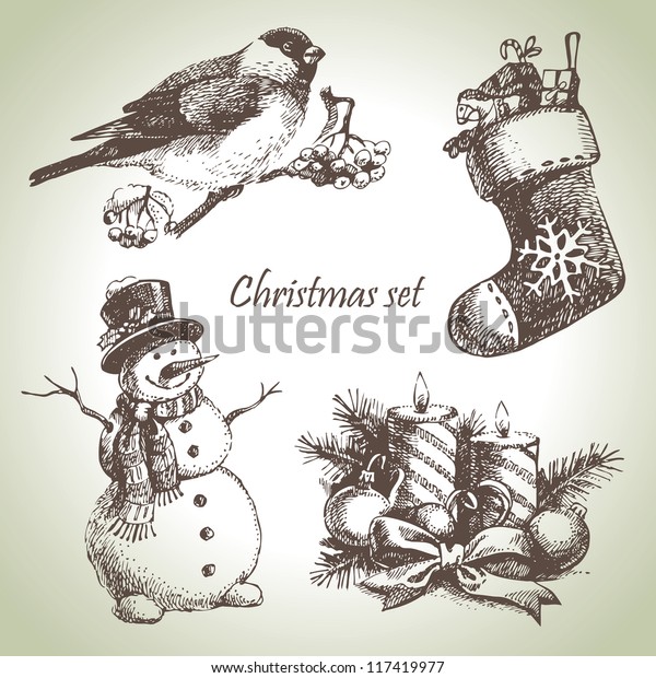 41,134 Snowman Hand Drawn Images, Stock Photos & Vectors | Shutterstock
