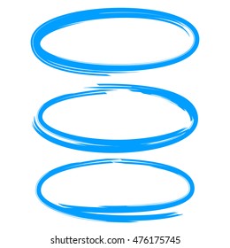 Hand Drawn Circle Highlight Text Stock Vector (Royalty Free) 476175745 ...