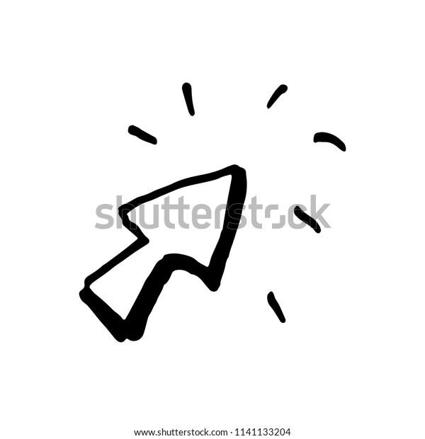 1,430 Mouse Pointer Doodle Images, Stock Photos & Vectors | Shutterstock
