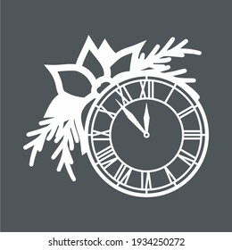 79 Flower laser cutting clock Images, Stock Photos & Vectors | Shutterstock