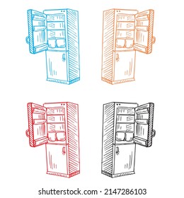 830 Freezer hand drawn Images, Stock Photos & Vectors | Shutterstock