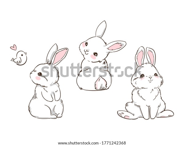 155,247 Cute Bunny Drawing Images, Stock Photos & Vectors | Shutterstock